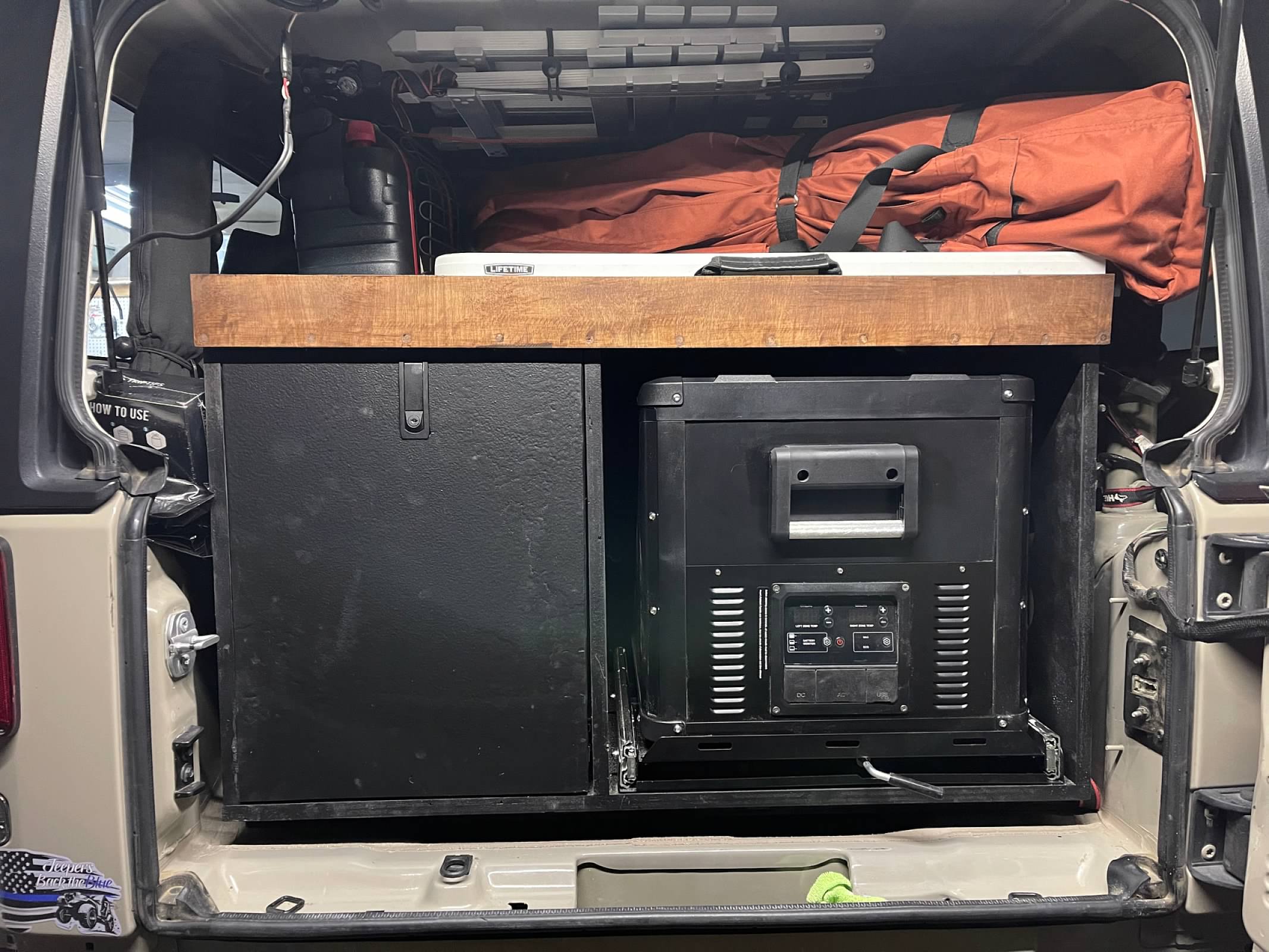 2-Door JK Behind Front Seat Storage w/Rear Seats Removed? | Jeep ...
