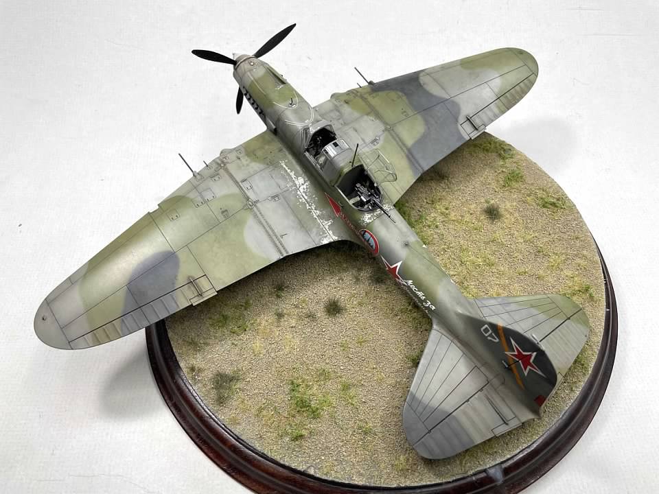 1/48 Tamiya Il-2 Shturmovik 566 ShAP Ground Attack Regiment (Finished ...
