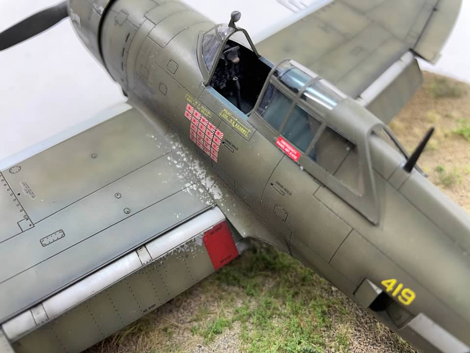 1/48 Tamiya P-47 D 348th FG "Neel Kearby's Fiery Ginger IV" (Finished ...