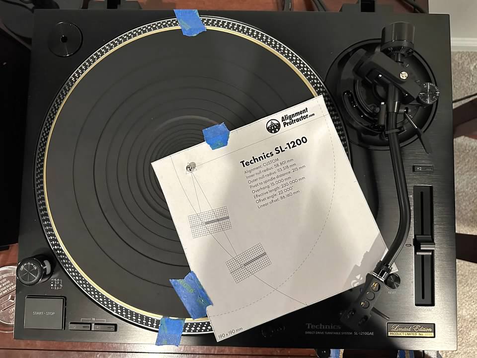 Technics cartridge alignment discrepancy. | Page 4 | Steve Hoffman ...